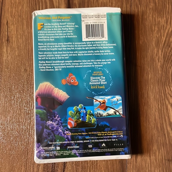 Cameras, Photo & Video | Finding Nemo Vhs Tape | Poshmark